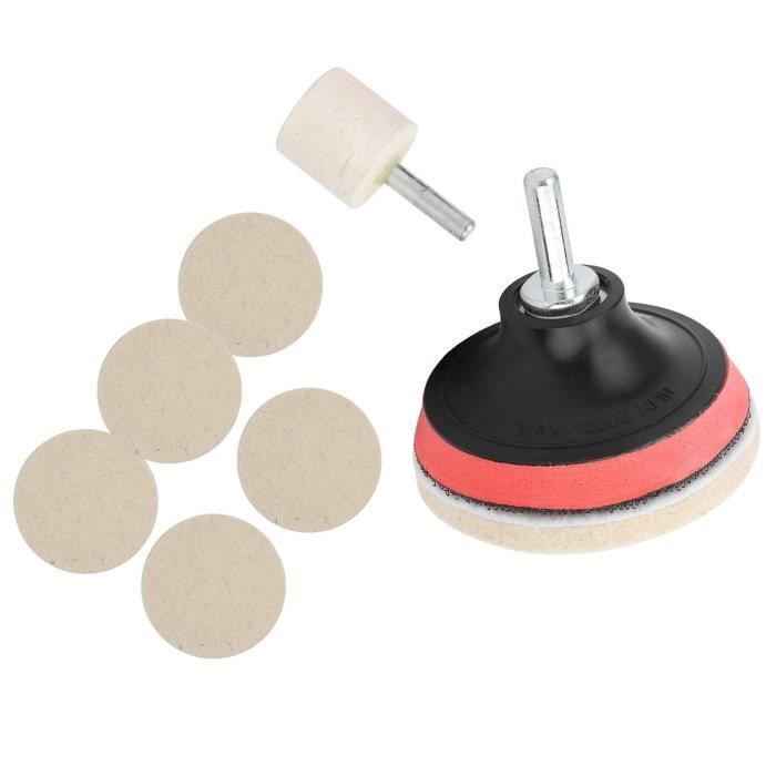 Mothinessto Kit de Polissage de Verre pour voiture 100g Poudre d'Oxyde ...