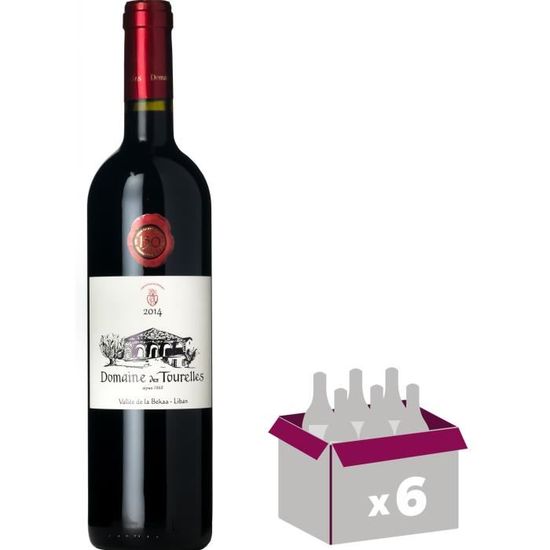 Domaine des Tourelles 2014 Vallée de la Bekaa - Vin rouge du Liban - La ...