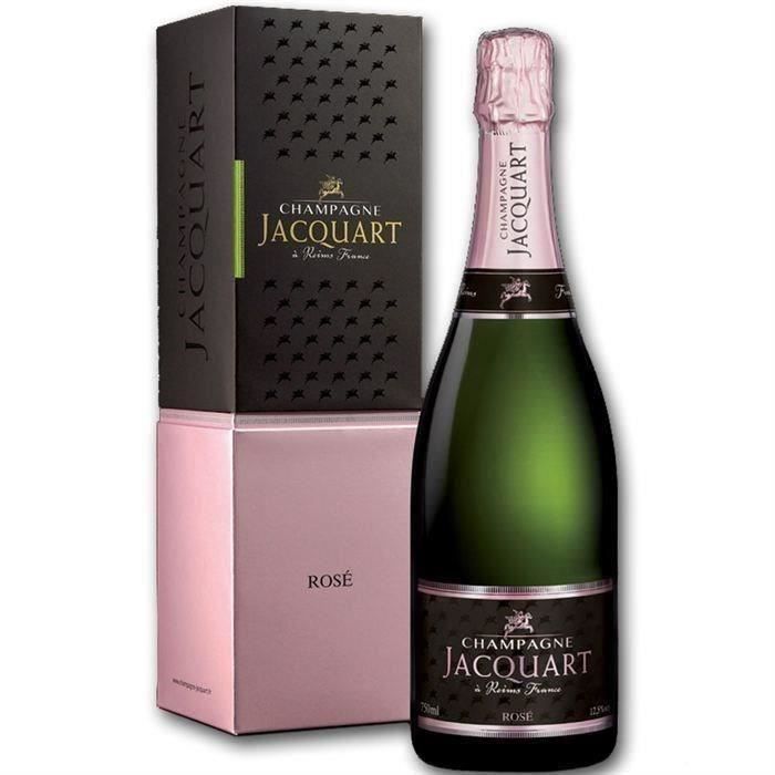 Champagne Jacquart Rosé x1 - La cave Cdiscount
