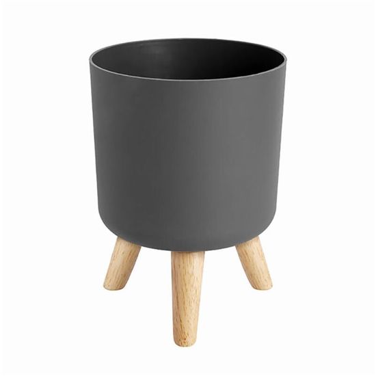 Pots de Plantes Modernes avec Porte-Jambes en Bois Chambre Salon Tage ...