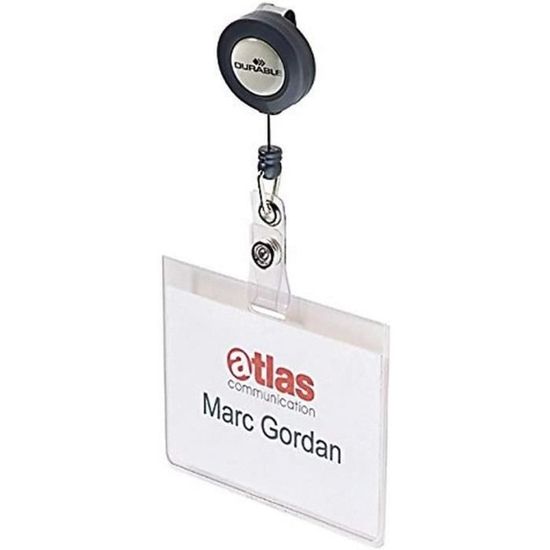 Pochette Porte-Badge Universel avec enrouleur 8152 pour Insertion ...
