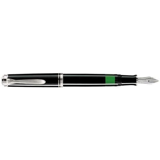 Pelikan FWI Pelikan Stylo plume à piston Souverän M405, noir, plume EF ...