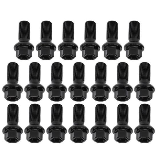 Dilwe 0009906907 Lot de 20 goujons de boulon de roue 0009904907 ...