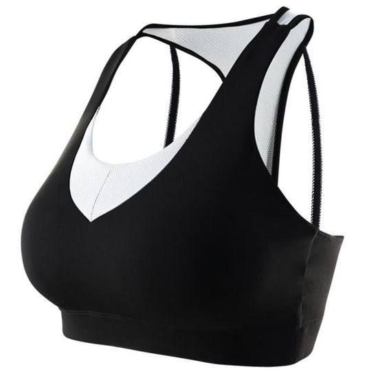 Femmes Soutien Gorge De Sport Extensible Respirant Fitness Pour Courir