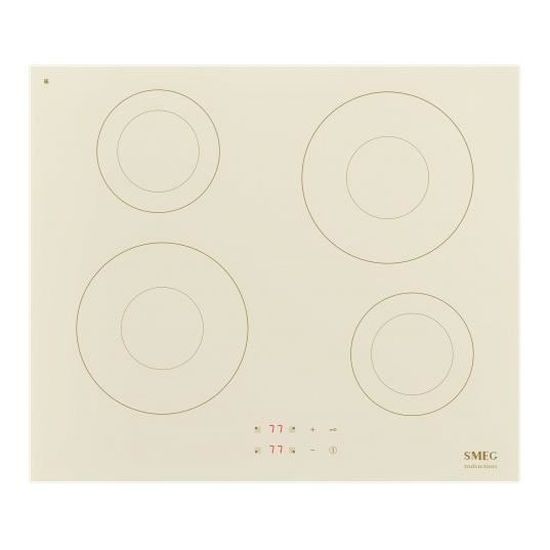 Plaque à Induction - SMEG - SI2641DP - 4 foyers - 7200 watts - Blanc ...