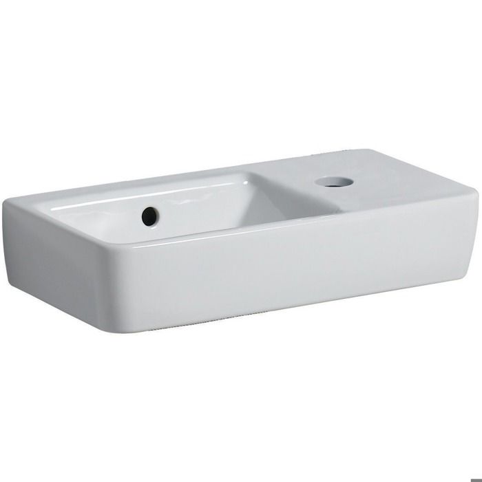 Lavabo LM Rénova Compact 50X25 CG Blanc - Gébérit France - Cdiscount ...