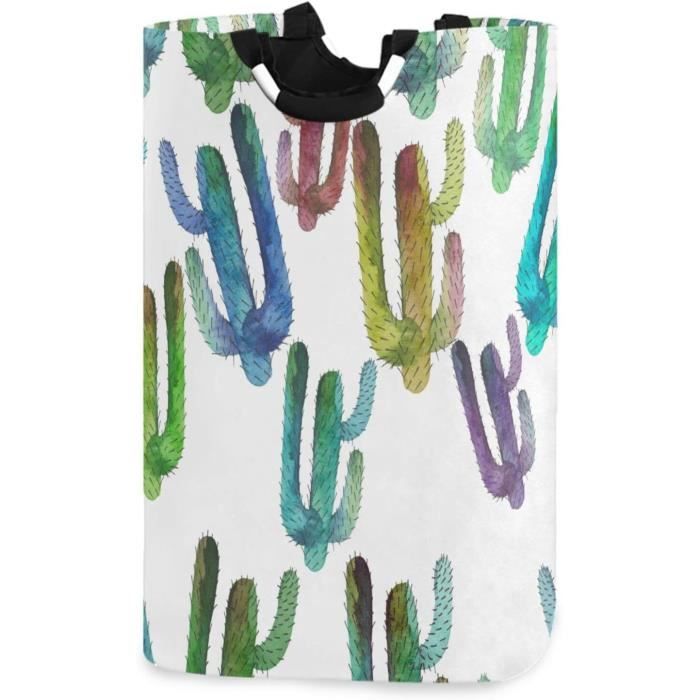 Panier À Linge Coloré Tropical Avec Poignées - Imperméable - Pliable ...