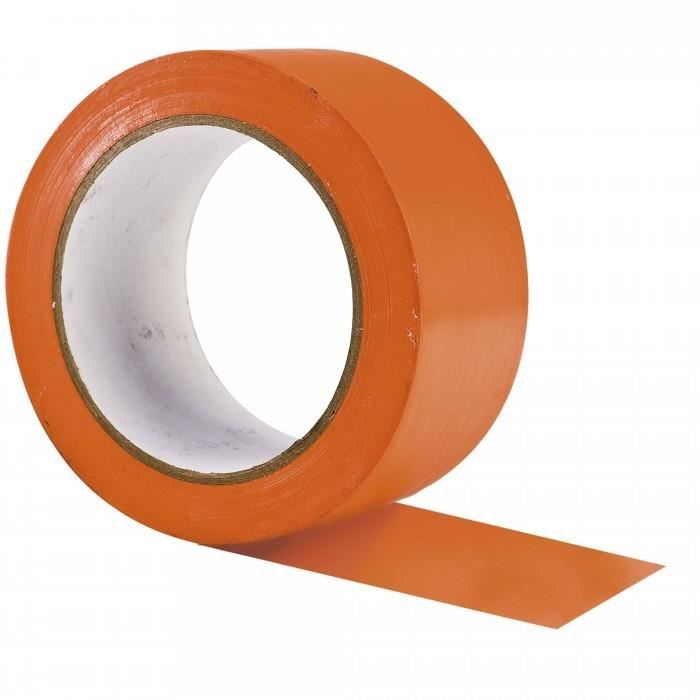 Ruban adhesif ou gaffer de chantier. PVC, (polychlorure de Vinyle ...