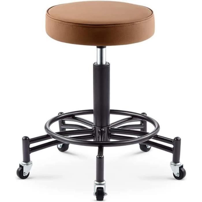 WEYE-Tabouret sur roulettes Heavy Duty Chaise de vanité hydraulique ...