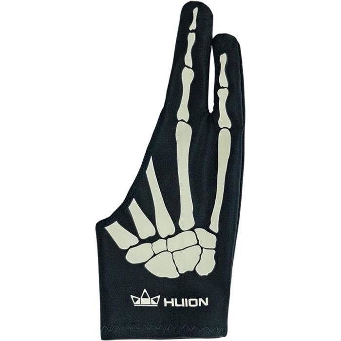 Huion Gant Skeleton pour Tablette de Dessin Graphique, Gant Anti ...