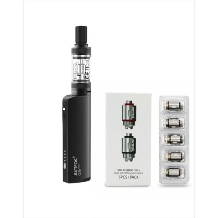 100% AUTHENTIQUE cigarette électronique justfog q16 kit complet + 5 ...