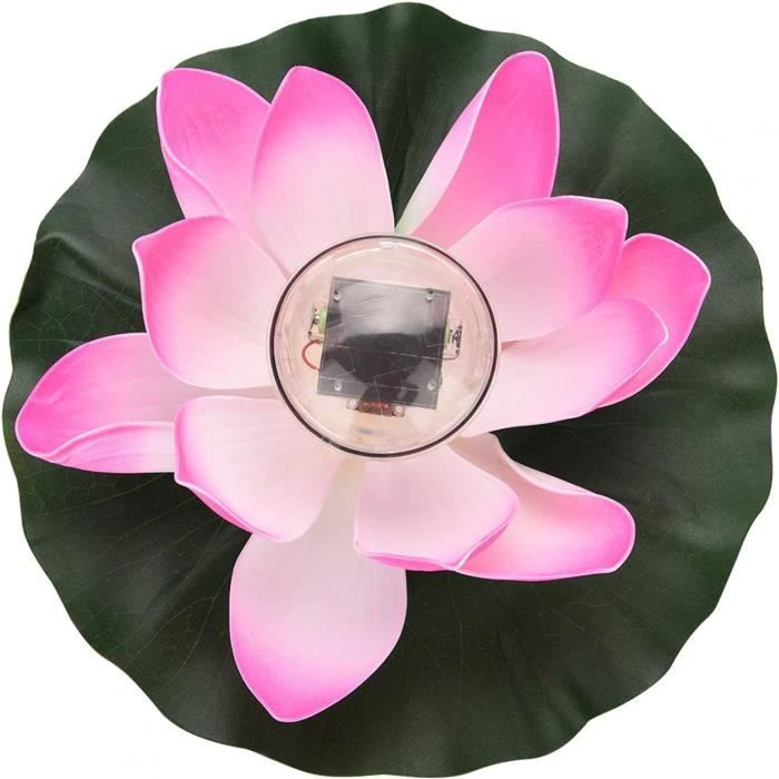 Lotus flottant multicolore avec contrôle de la lumière pour lampe à ...