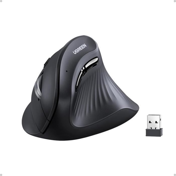 Souris Bluetooth Verticale Ergonomique Sans Fil 2,4G 4000 Dpi Avec ...