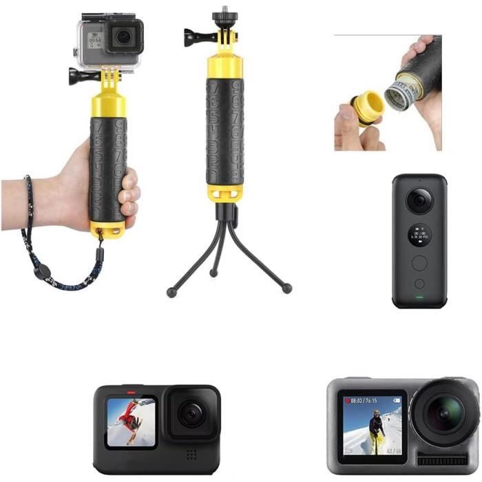 Kit Perche À Selfie Plongée + Trépied + Connecteur 1-4 Pour Gopro Hero ...