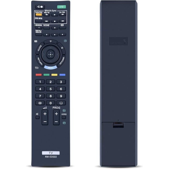 RM-ED022 Télécommande de Rechange pour téléviseur Bravia Compatible ...