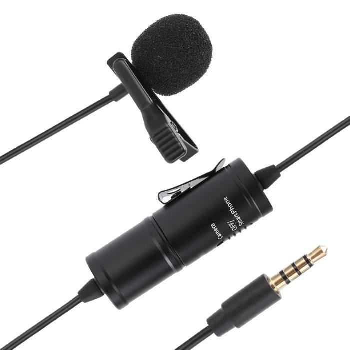 Cikonielf Mini microphone externe filaire 3 SHOOT 3.5mm ...