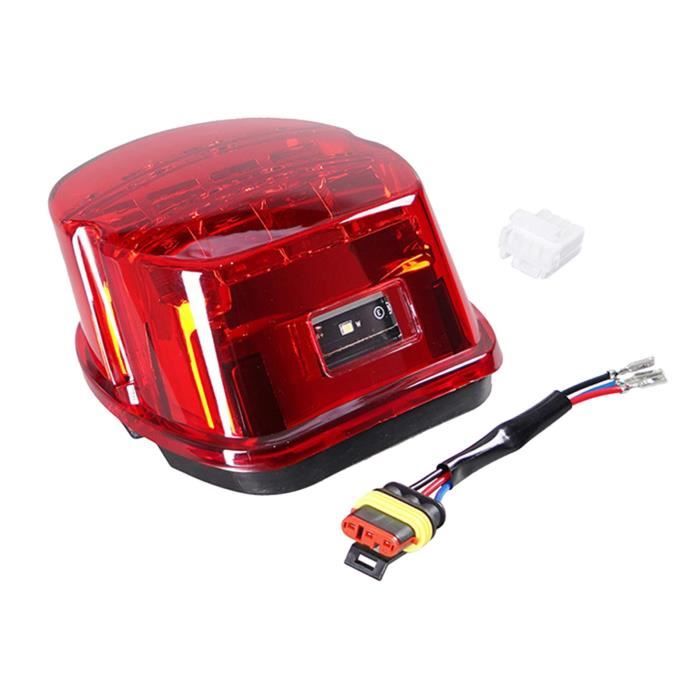 Moto LED feu arrière feu stop arrière convient pour XL Flstfbs Flstsb ...