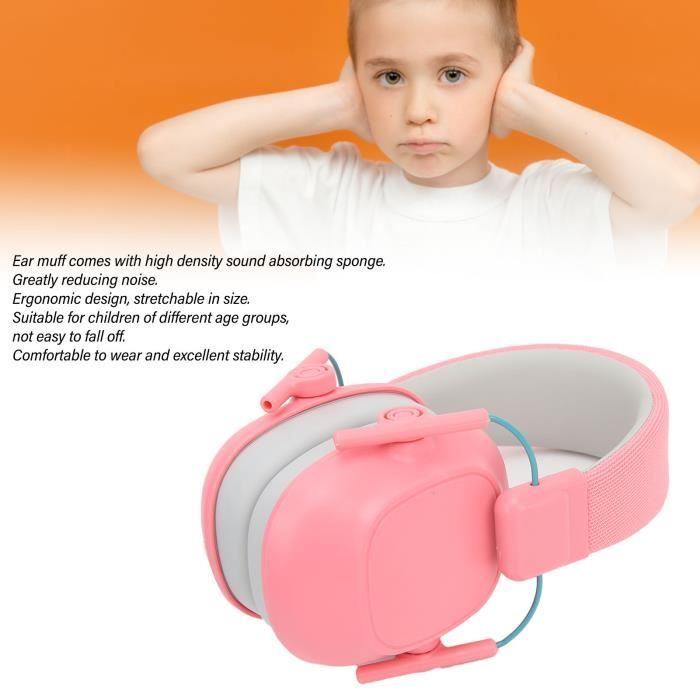 DEX Cache-oreilles de protection auditive pour enfants Cache-oreilles ...
