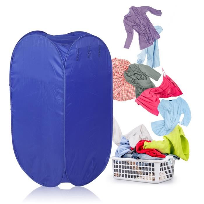 Sèche-linge pliable électrique EJ.LIFE - Blanc - Multifonctionnel pour ...