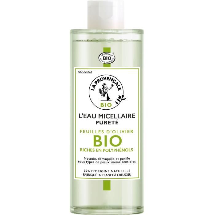 Eau Micellaire LA PROVENCALE Pureté Bio 400 ml - Cdiscount Au quotidien