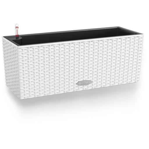 LECHUZA Jardinière BALCONERA Cottage 80 ALL-IN-ONE Moka 443325 ...