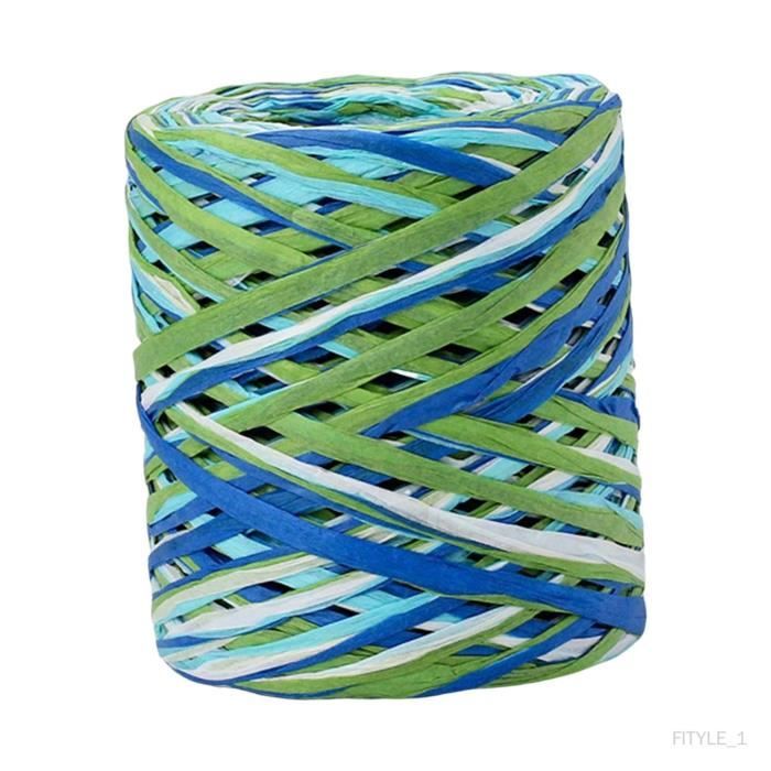 Ruban de raphia en papier coloré - LOVIVER - 120m C coloré - Cdiscount ...