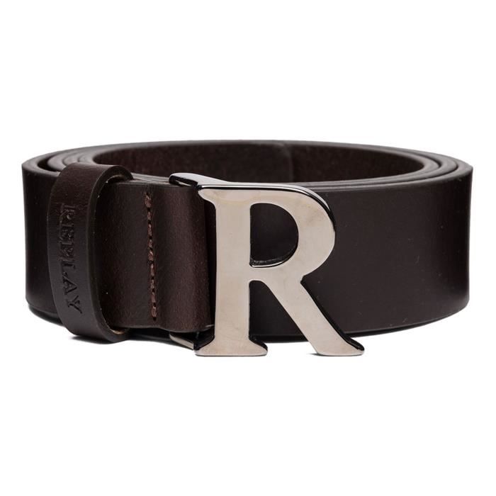 REPLAY Leather Belt [195213] - ceinture ceinture Brown cocoa (marron ...