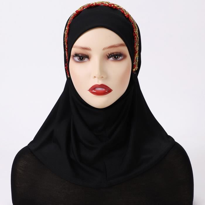 CRAZE Instant Hijabs Jersey Tricoté Bonnet Hijab Femmes Écharpe ...