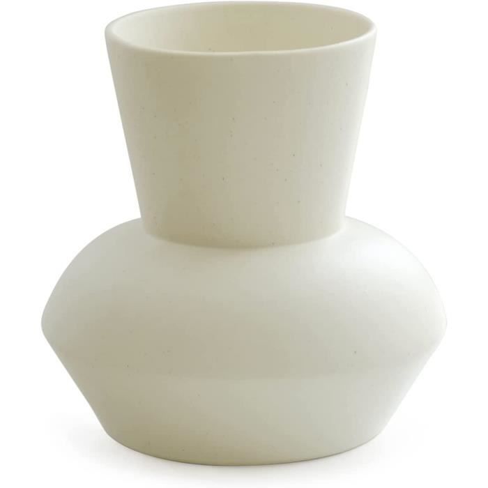 Vase en céramique à Large Ouverture, Style Minimaliste Moderne ...