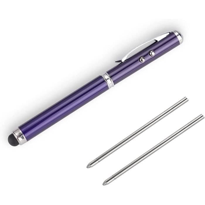 AIYIBEN Stylo multifonction en métal, stylet pour écran tactile, lampe ...