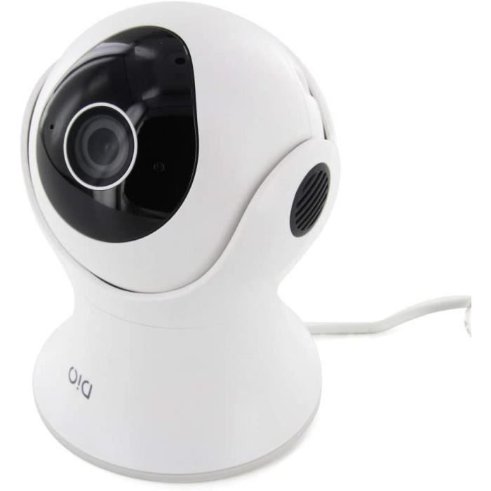 Chacon Caméra de Surveillance WiFi Extérieure Rotative HD 1080p, Caméra ...
