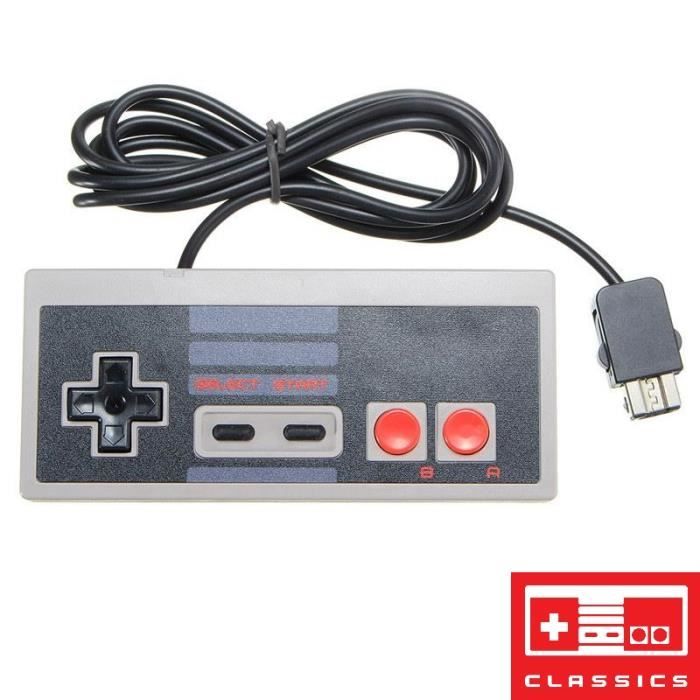 Manette pour Nintendo NES Classic Mini - 1,8 mètre - Cdiscount Informatique