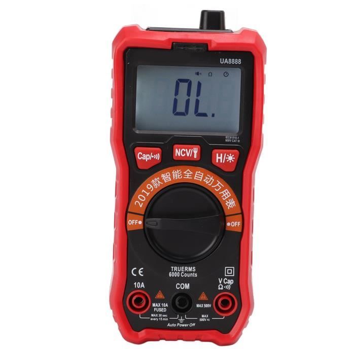 Tbest Clamp Meter, Safe Reliable Digital Clamp Meter for Power ...
