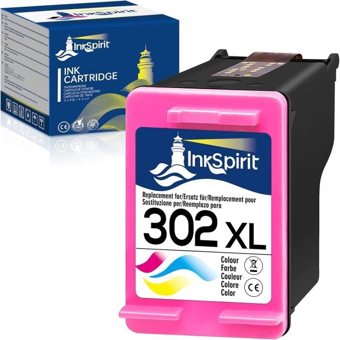 302Xl Cartouches D'Encre Reconditionnées Pour Hp 302 Cartouches D'Encre Couleur Compatibles Avec ...