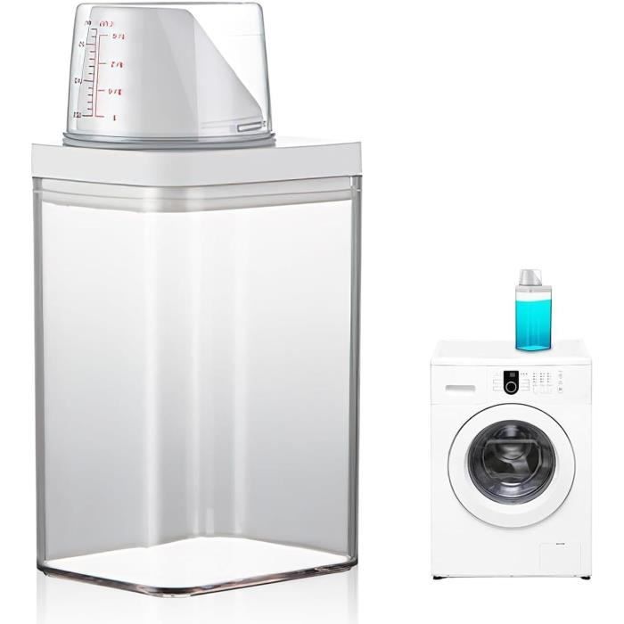 Boîte À Lessive 1100 Ml - Distributeur De Lessive Avec Lessive, Doseur ...