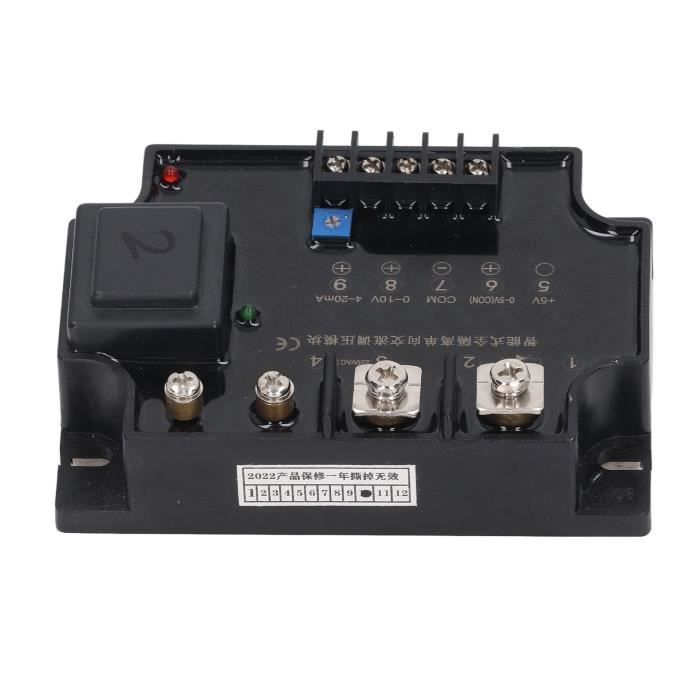 Régulateur de tension monophasé 220V Voltage Regulating Module Multi Input Single Phase Voltage ...
