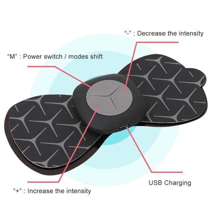 NEUF masseur EMS Mini EMS masseur cou épaule bras dos jambes taille coussin de massage intensité ...