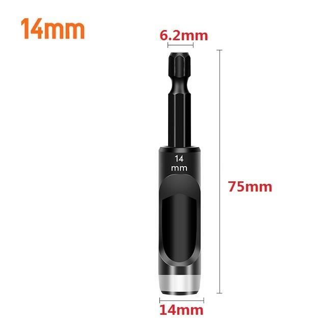 POINCON,14mm--Adaptateur De Tige De Perceuse Hexagonale, Machine ...