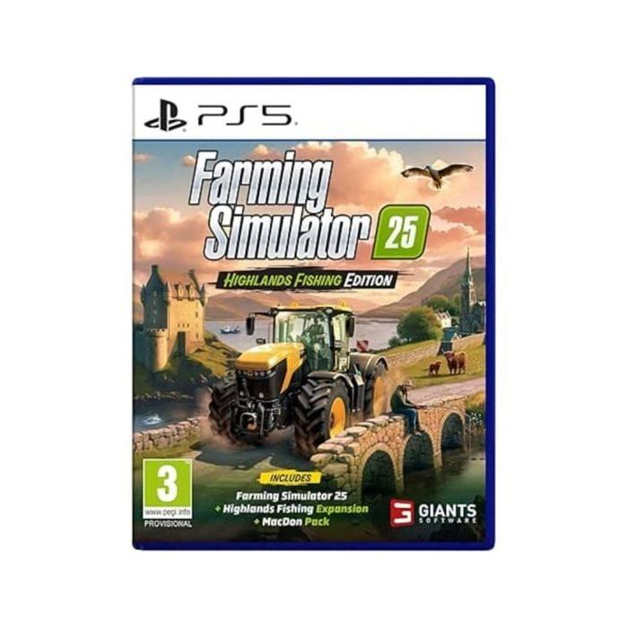 Juego PS5 Farming Simulator 25 Highlands Fishing Edition multilingüe 4 ...