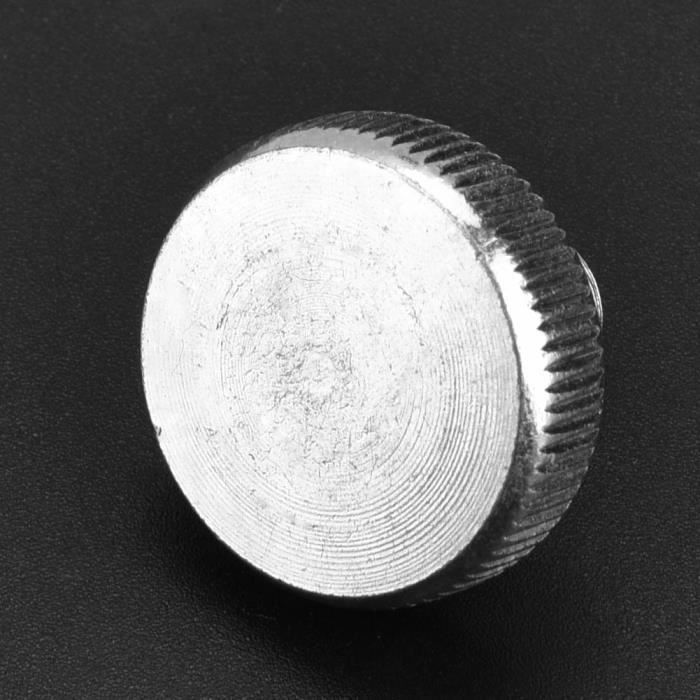 Vvikizy vis à tête moletée Boulons à tête moletée plate en acier au ...