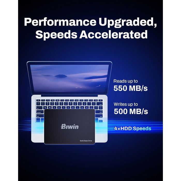 SSD interne 2,5" SATA - SWROSE - M100 1To SATA III SSD, Vitesse jusqu'à ...