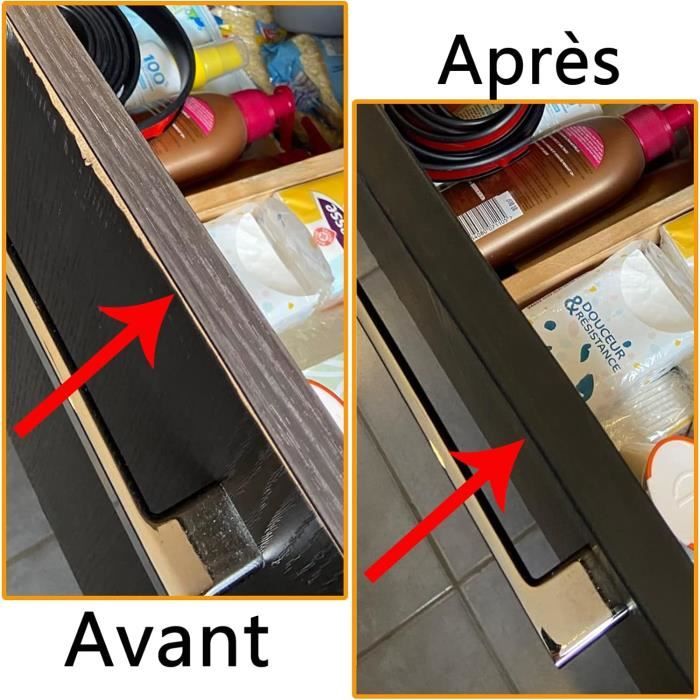 Bande de Chant Protection Bord de Table Bebe, Autocollante Bande Protection Meuble, Flexible ...