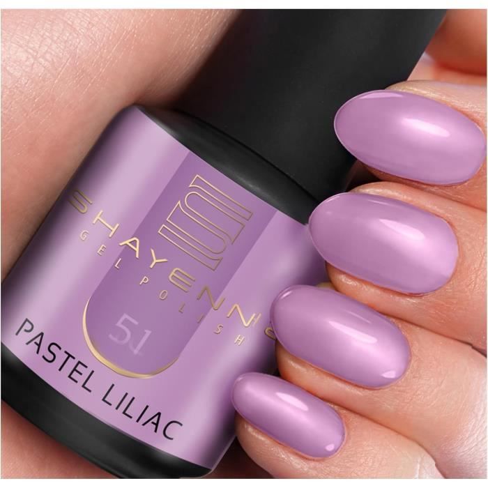 Ehskzjh Shellac Variant 8 Lot De 5 Vernis À Ongles En Gel Pour Lampe Uv ...