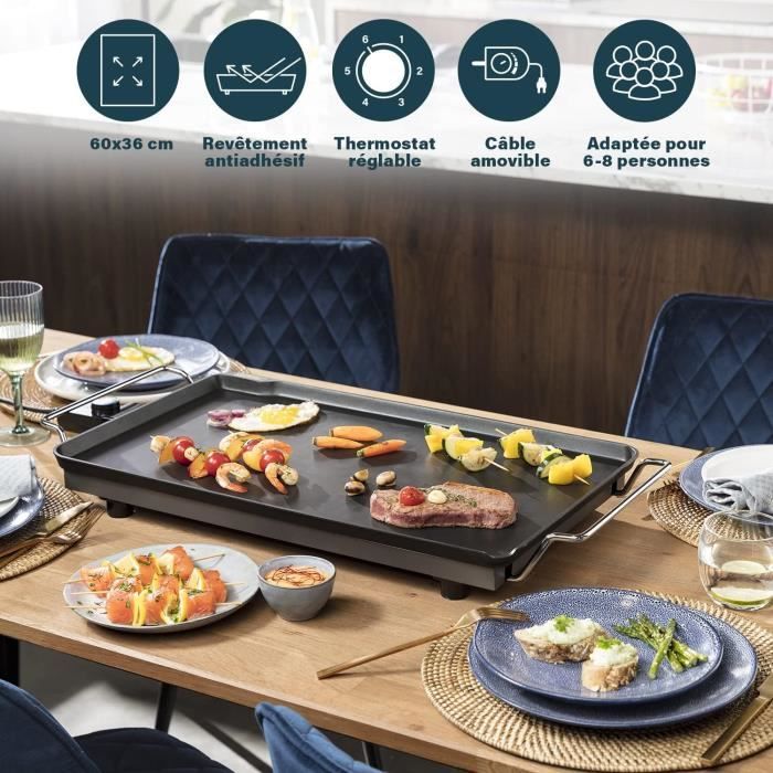 Princess Teppanyaki 102325 Table Chef XXL28 - Cdiscount Electroménager