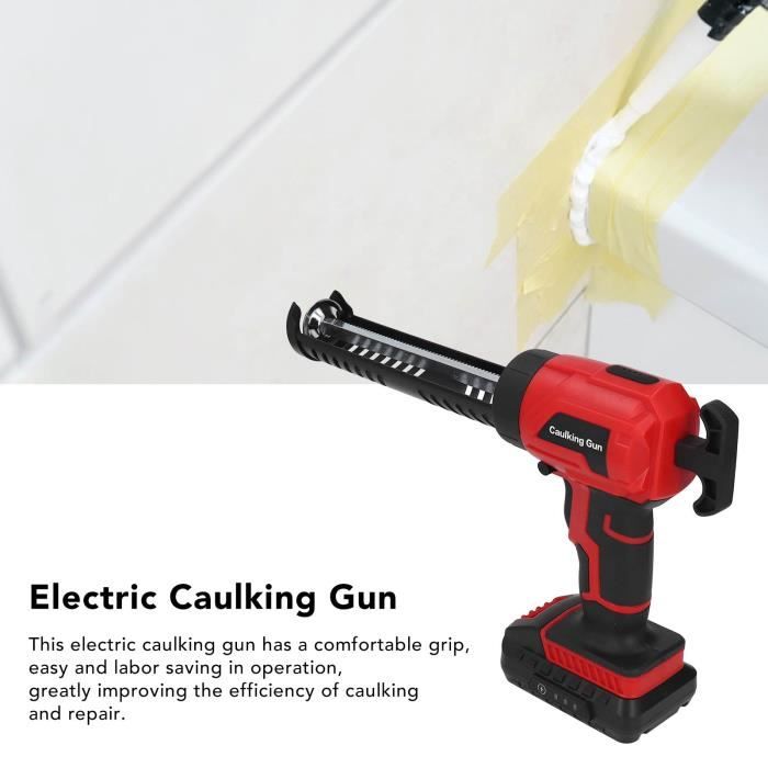 Pistolet à calfeutrer électrique - ZJCHAO - Kit D'Outils de Calfeutrage ...