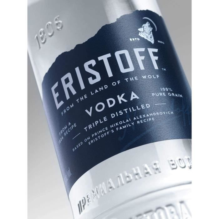 Eristoff Original Vodka 150 cl - 37.5° - La cave Cdiscount
