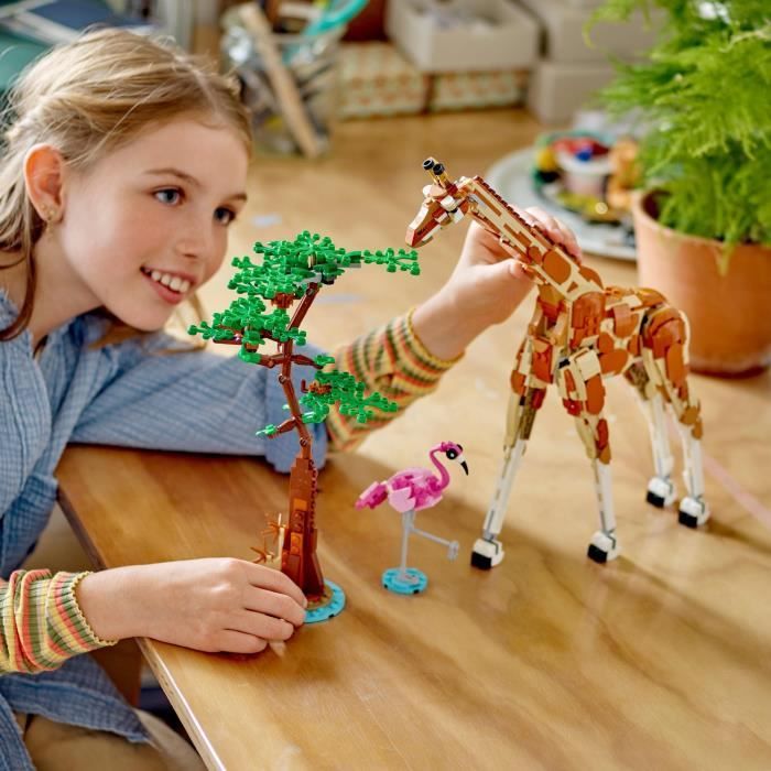 LEGO® 31150 Creator 3en1 Les Animaux Sauvages du Safari, Jouet avec ...