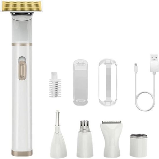 5 En 1 Outil De Laine De Rasage Multifonctionnel Épiler Électrique ...