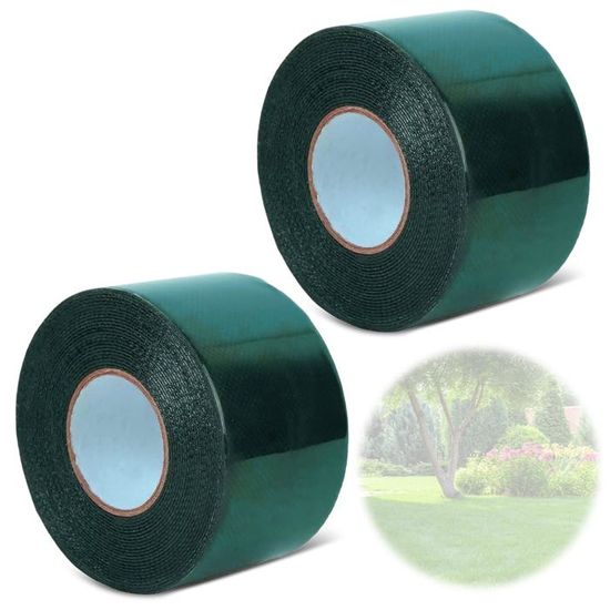 2PCS Bande de Jonction Gazon Synthetique 5cm*5m, Ruban de Gazon ...