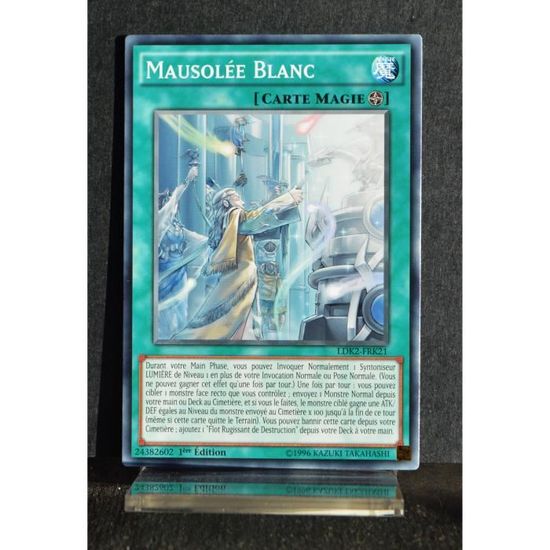 Carte YU-GI-OH LDK2-FRK21 Mausolée Blanc Commune NEUF FR - Cdiscount Jeux - Jouets